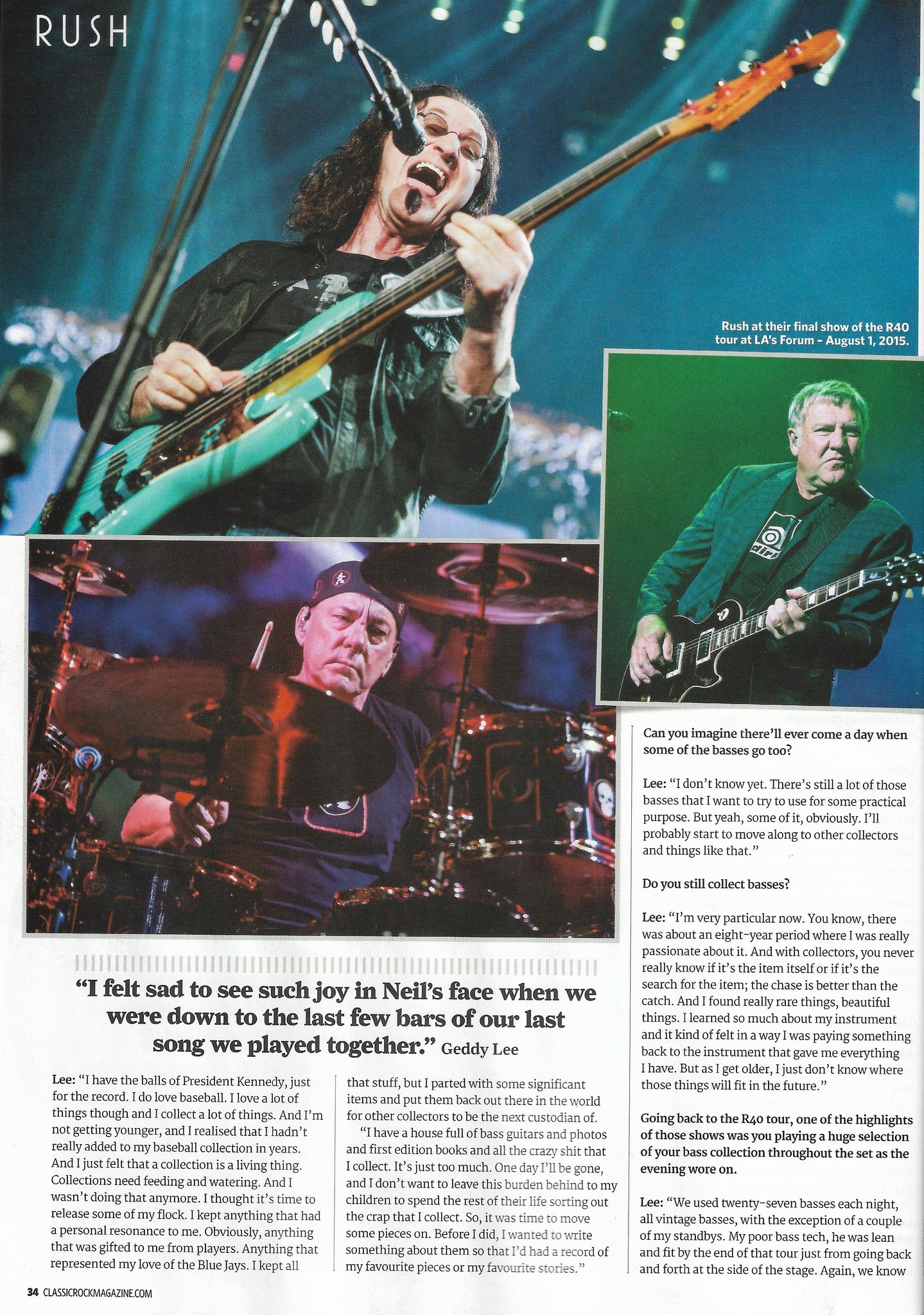 Alex e Geddy concedem entrevista - Rush Brasil
